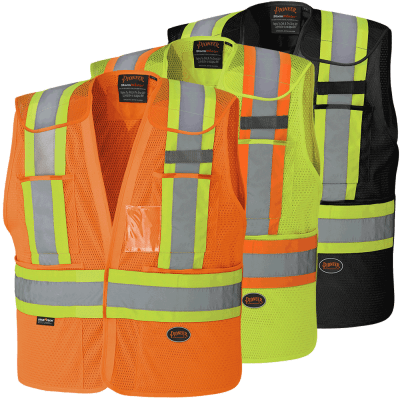 Hi Viz Safety Tear Away Vest