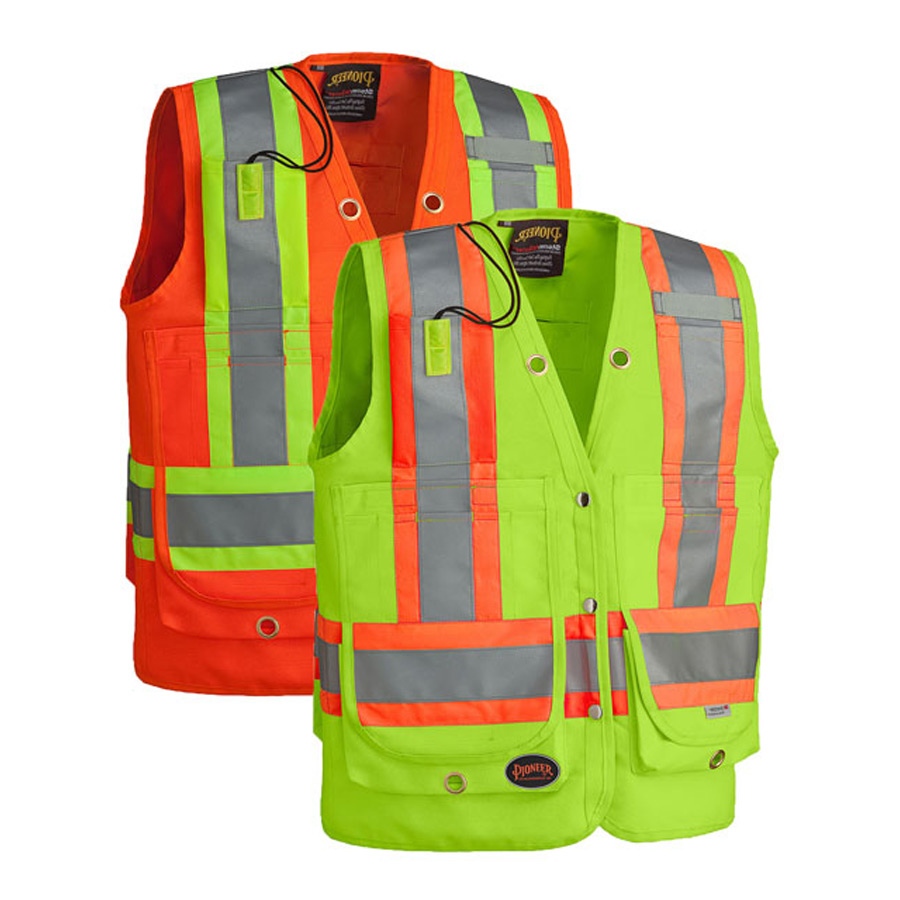 Hi Viz Surveyor’s Safety Vest 2