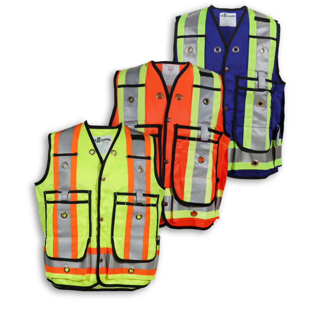Big K® Poly/Cotton Surveyor Safety Vest | Direct Workwear