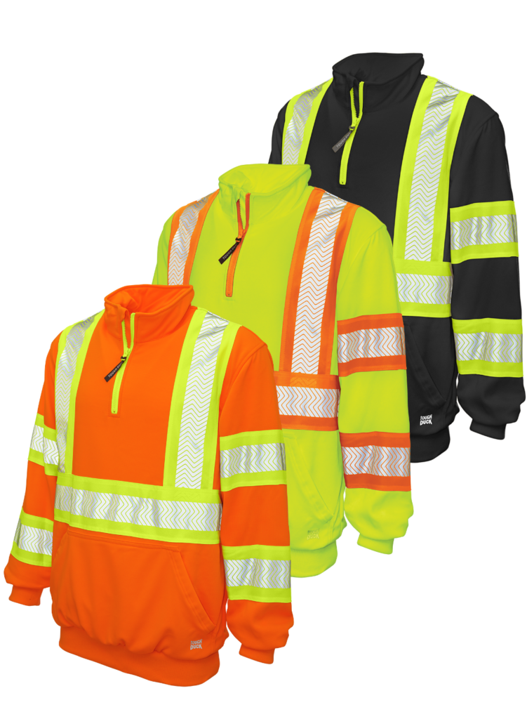 Hi-Viz 1/4 Zip Pullover | Direct Workwear