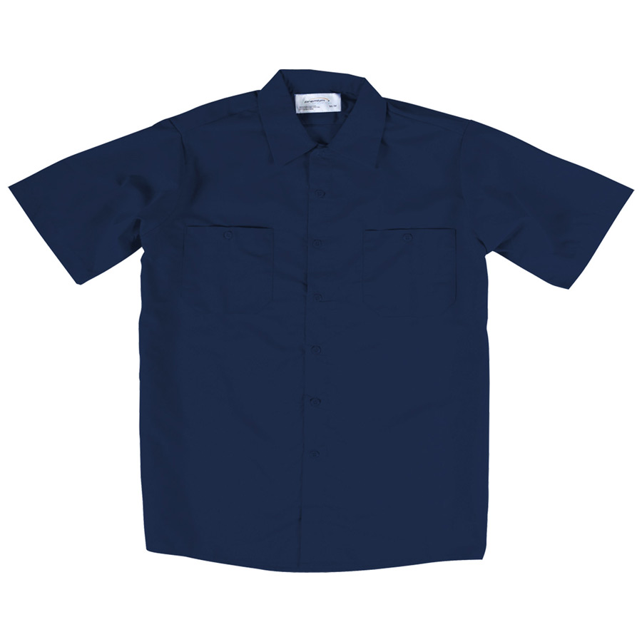 Short Sleeve Poly/Cotton Work Shirt