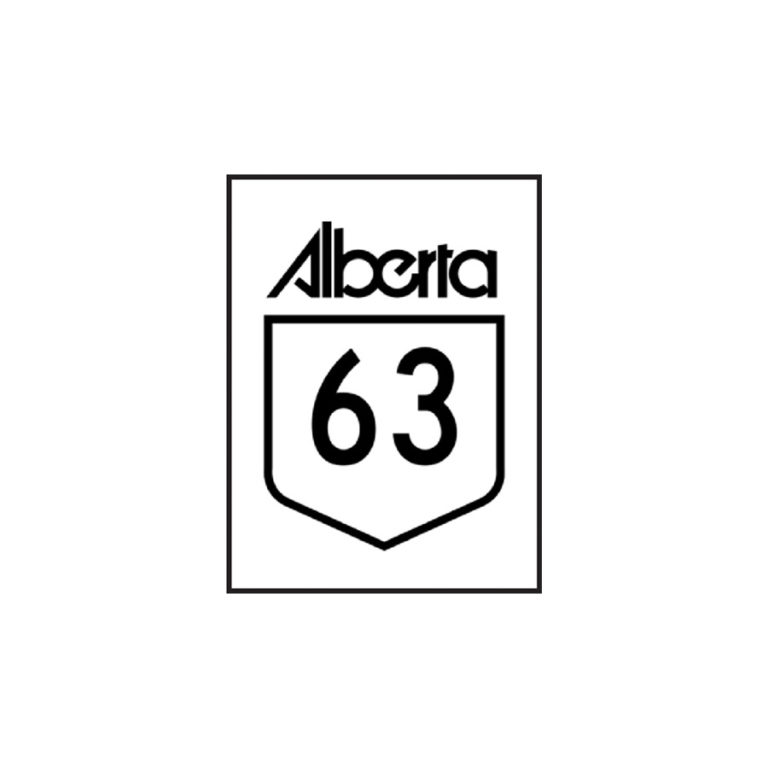 Alberta Highway 63 Sticker | Direct Workwear