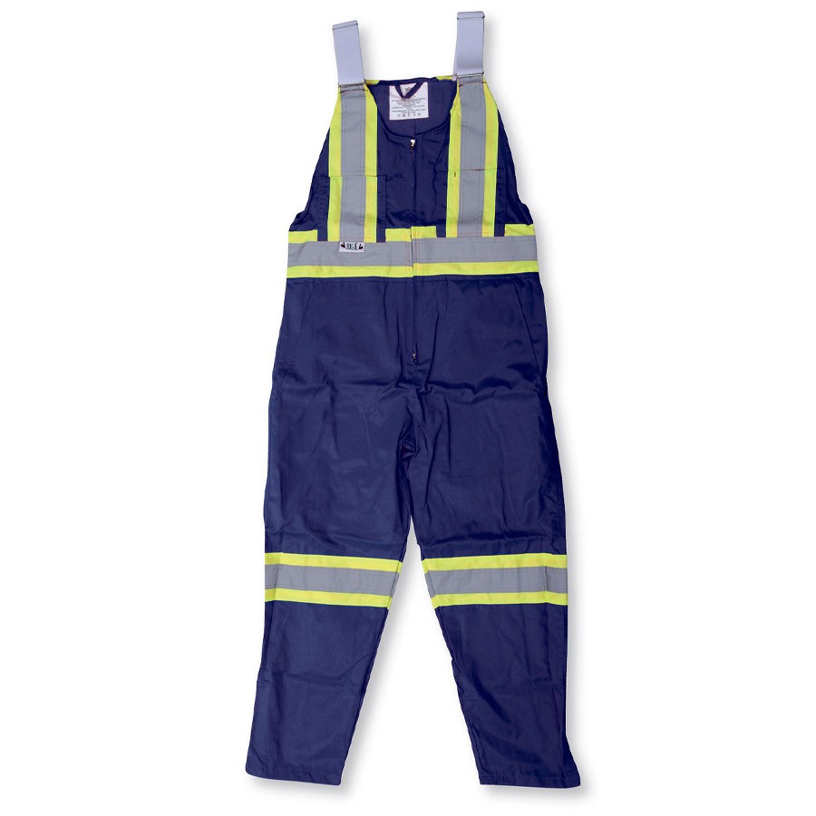 Hi-Viz Poly/Cotton Traffic Safety Overalls