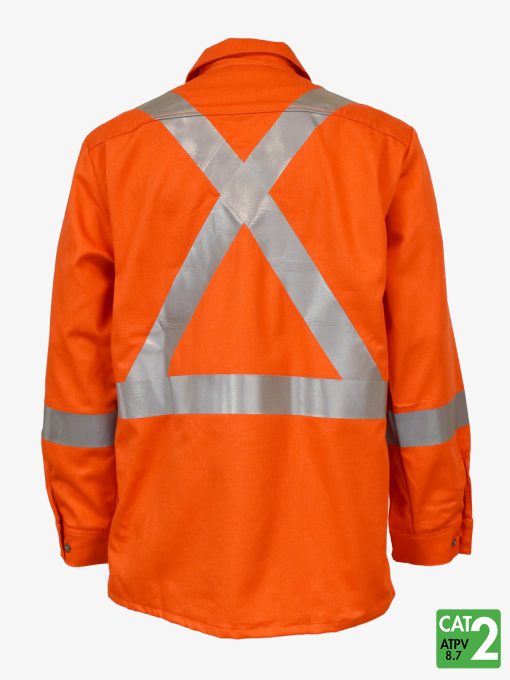 FR Ultrasoft® Orange Workshirt (3XL Only) | Direct Workwear