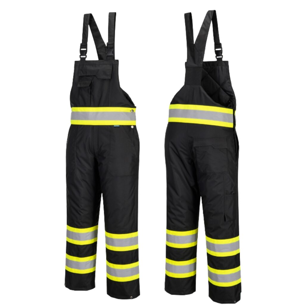 Hi-Viz Iona Insulated Waterproof Bib Overalls | Direct Workwear
